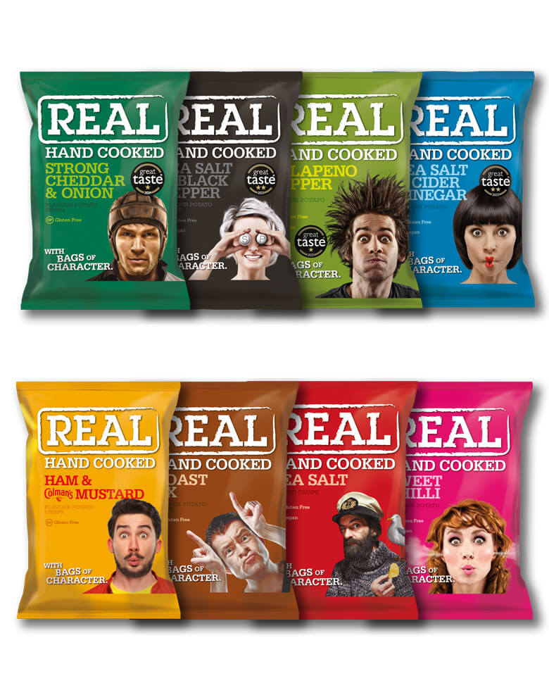 REAL CRISPS MIXED BOX – REAL Hand Cooked Crisps